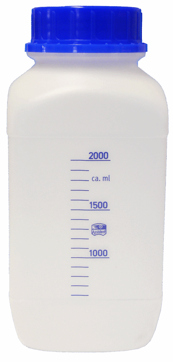 Urine measuring and collection vessels - Karl Hecht glassware factory
